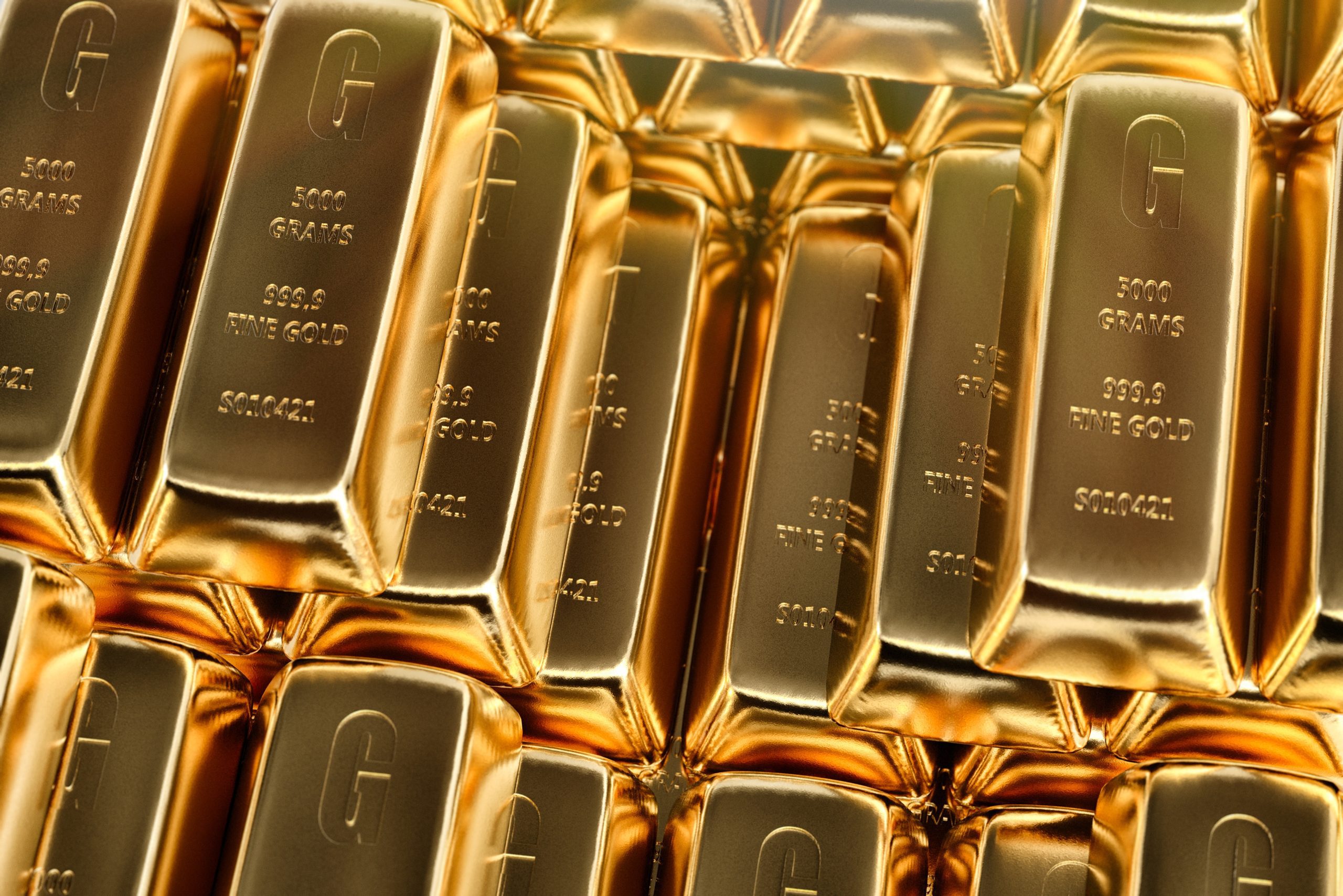 Gold Bars Wallpaper